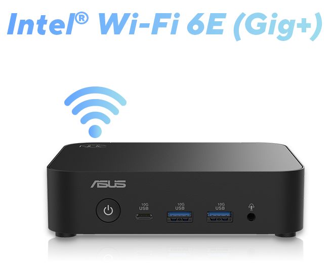 ASUS NUC 14 Essential Barebone Kit Mini PC with Intel Processor N250, Single DDR5-4800 RAM slot ...